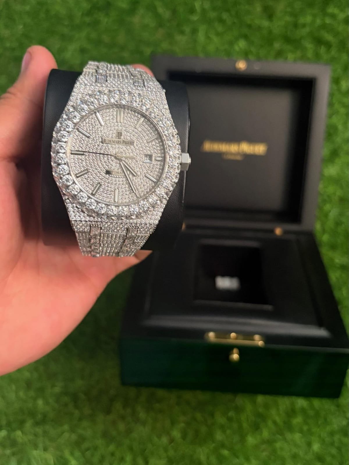 Luxury Bussdown AP Royal Oak Watch – Iced Statement 24/7