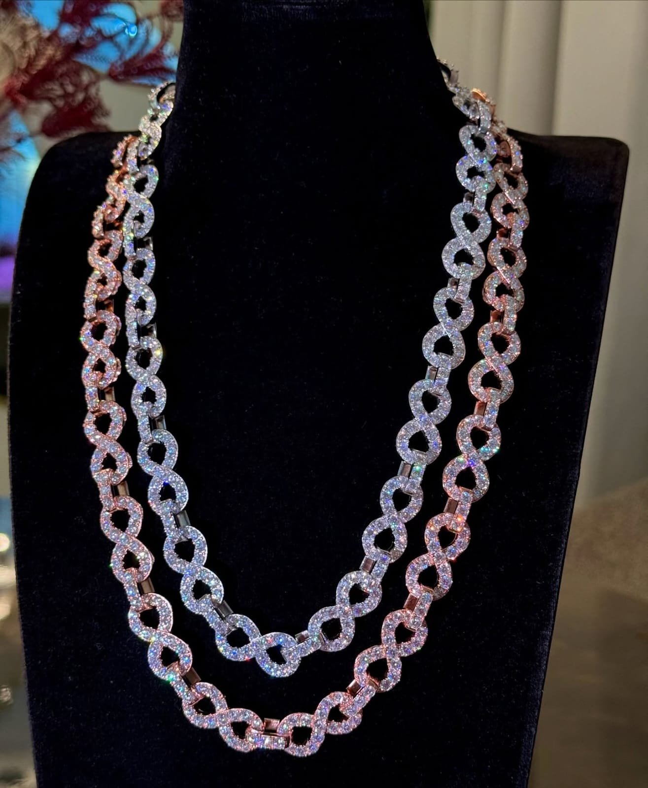 925 Sterling Silver Infinity Link Chain – Elegant & Timeless Unisex ...