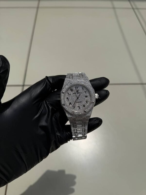 All White Arabic dial Ap - Sv Jewels And Co